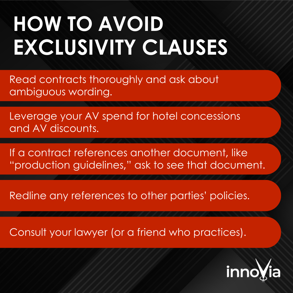 Hotel AV Exclusivity: How We Got Here, Why It Stinks, and What You Can ...